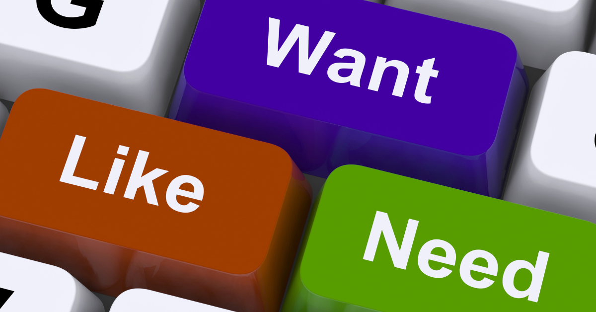 What They Want and What They Need - South Shore Piano School